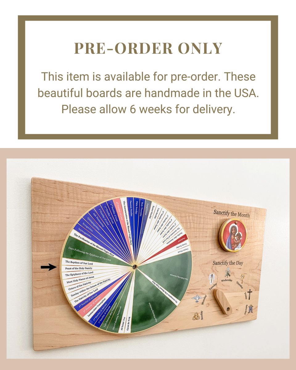 PRE-ORDER: Liturgical Devotion Calendar – Gather & Pray